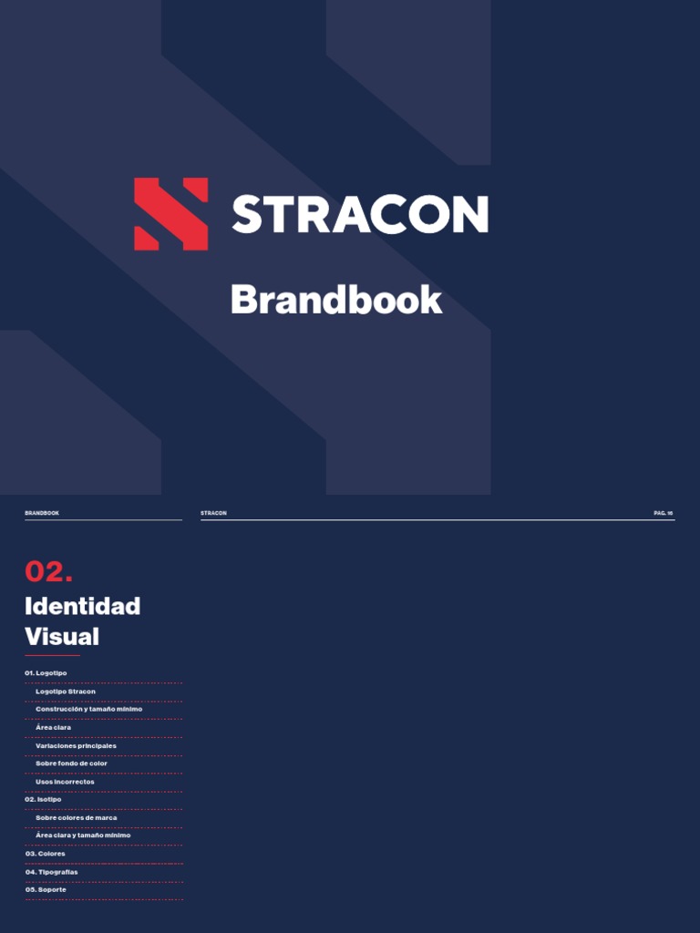 Guía de Uso del Logotipo Stracon | PDF | Color | Logos