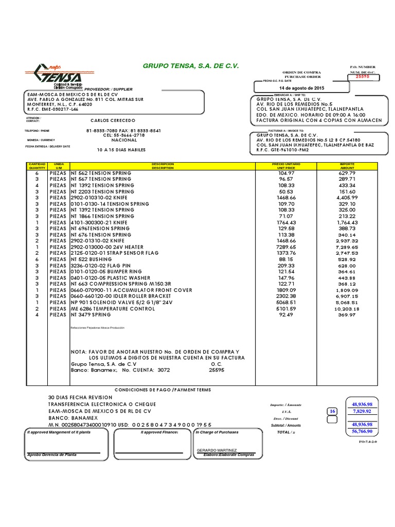 Eam-Mosca de Mexico | PDF