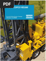 Schramm T200XD Spec Sheet 2019 | PDF | Drill | Manufactured Goods