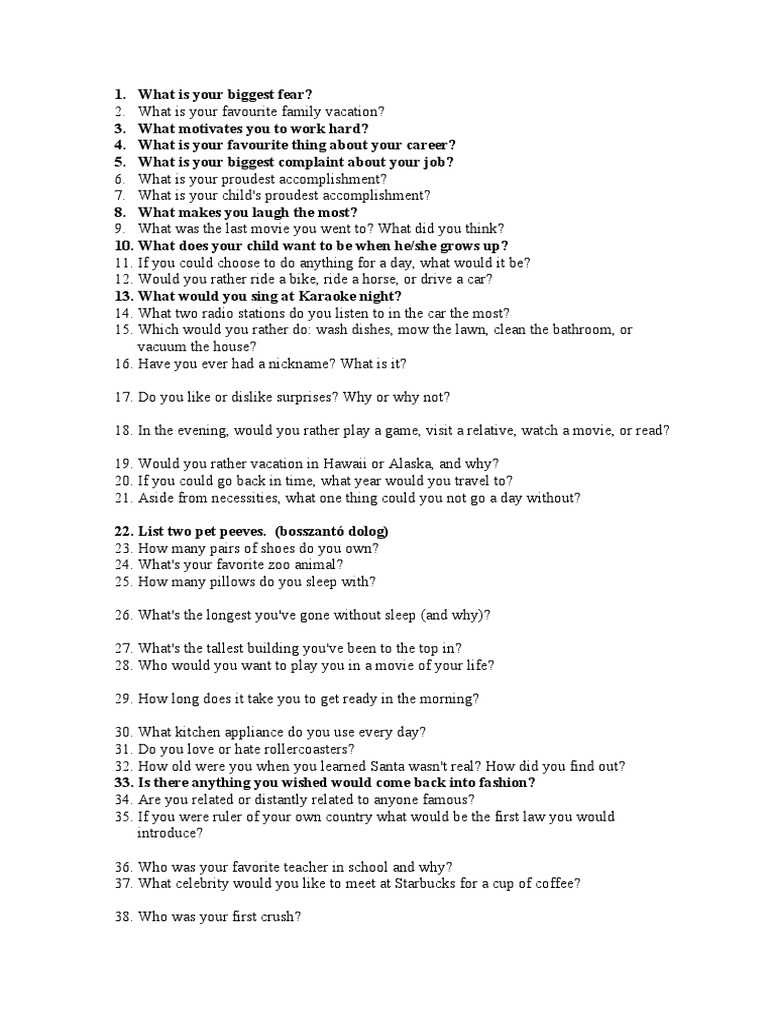50 Questions | PDF
