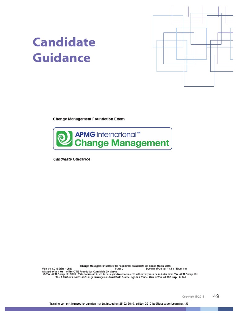 Change Foundation Sample Exams | PDF | Test (Assessment) | Change ... Change Foundation Sample Exams | PDF | Test (Assessment) | Change ...
