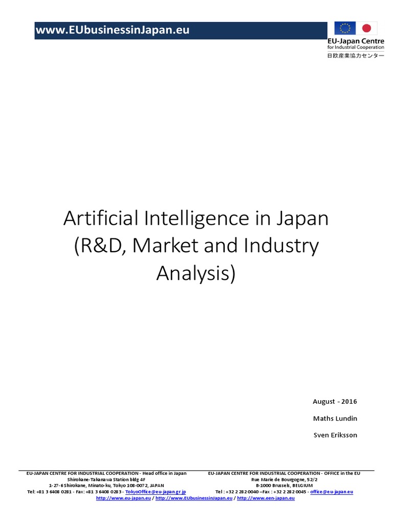 4artificial Intelligence in Japan | PDF | Artificial Intelligence ...