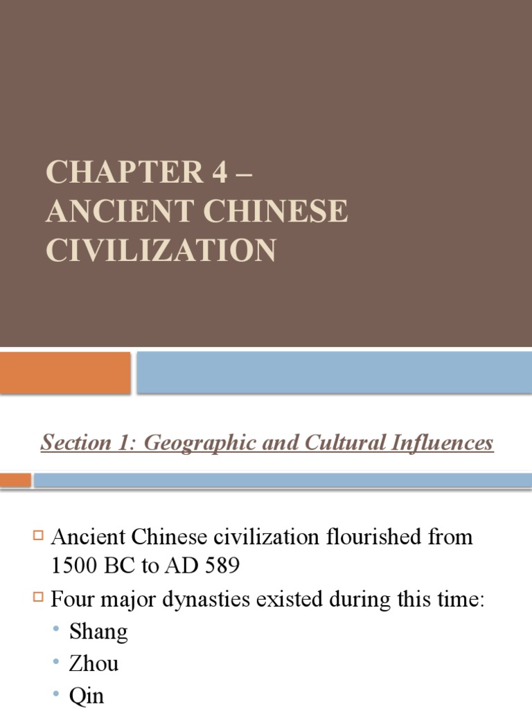 Chinese Civilization | PDF | History Of China | China