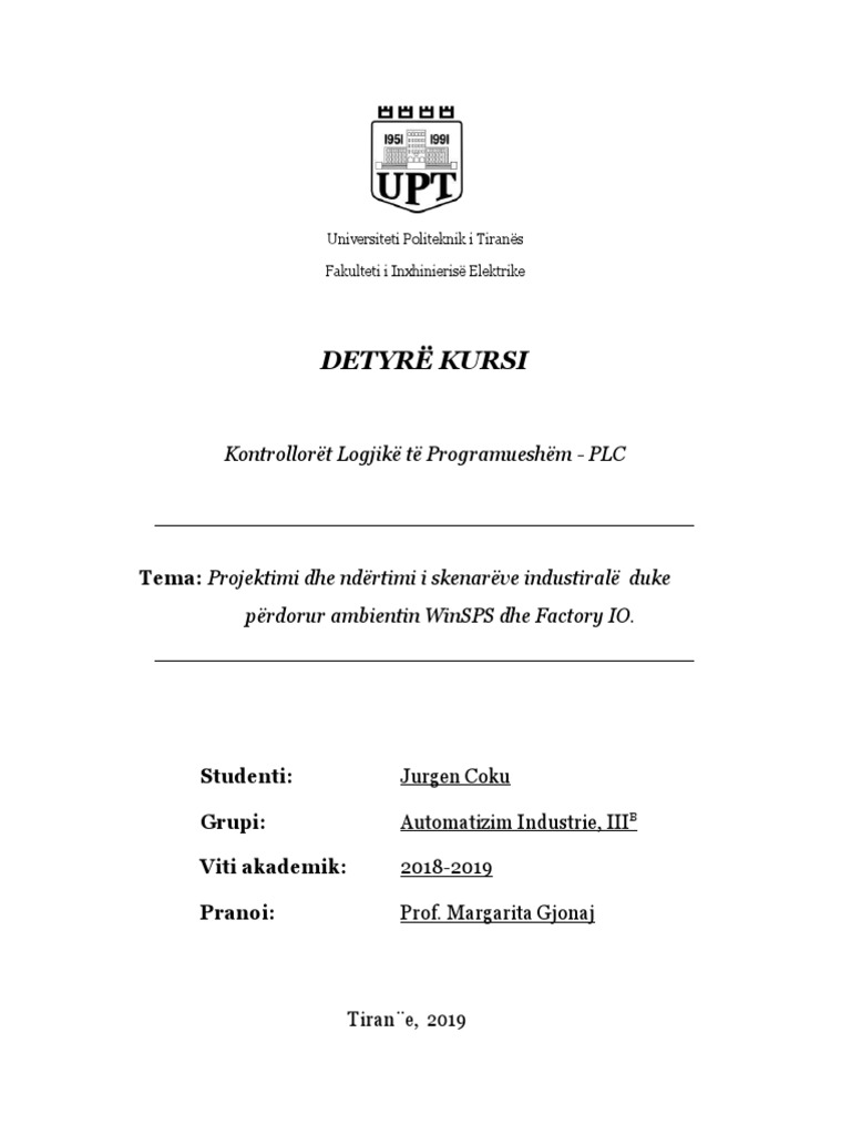 Detyre Kursi Plc Pdf