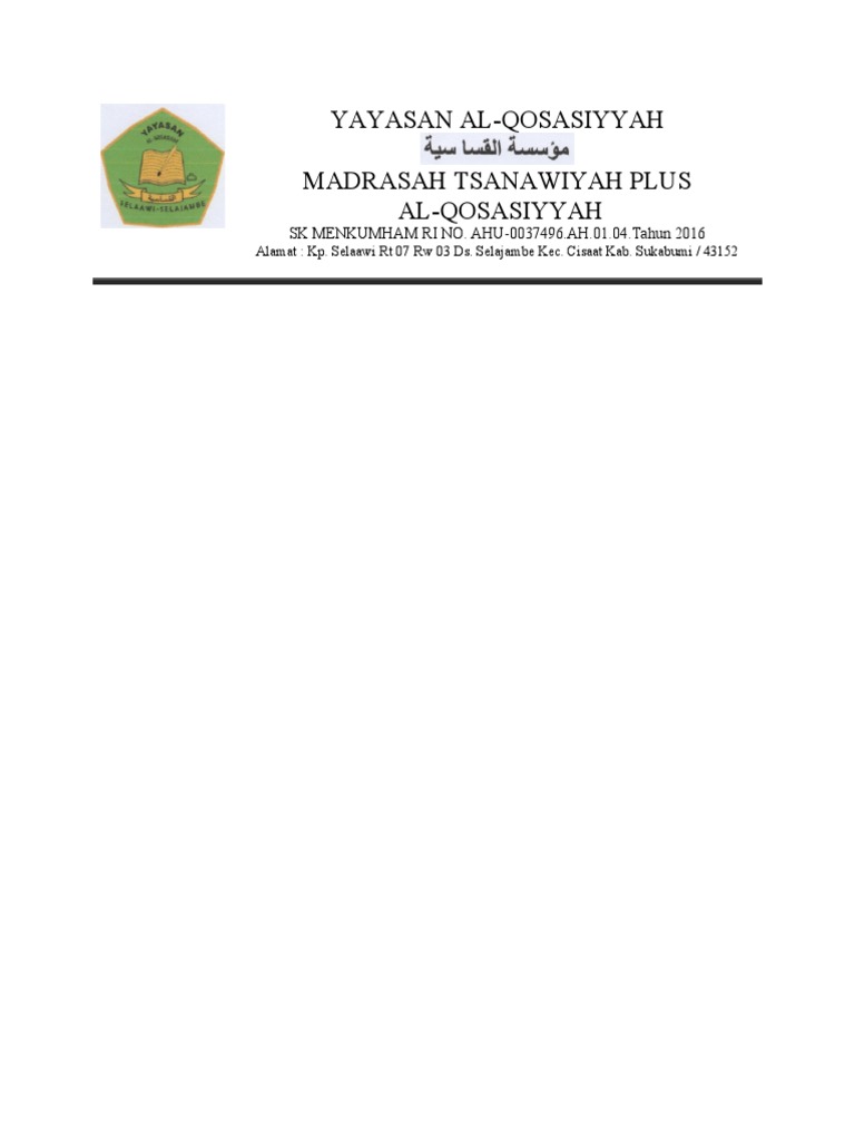 Kop Surat Mts | PDF
