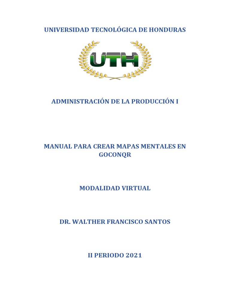 Manual Mapa Mental en Goconqr | PDF | Ventana (informática) | ciberespacio