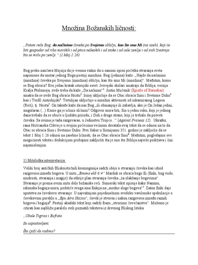 Da Nacinimo Coveka Kao Sto Smo Mi | PDF