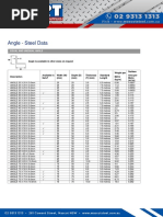Angle Size Chart | PDF | Notation | Metrology