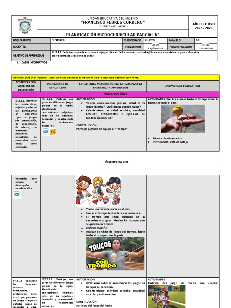 Pud - 4to | PDF | Aprendizaje