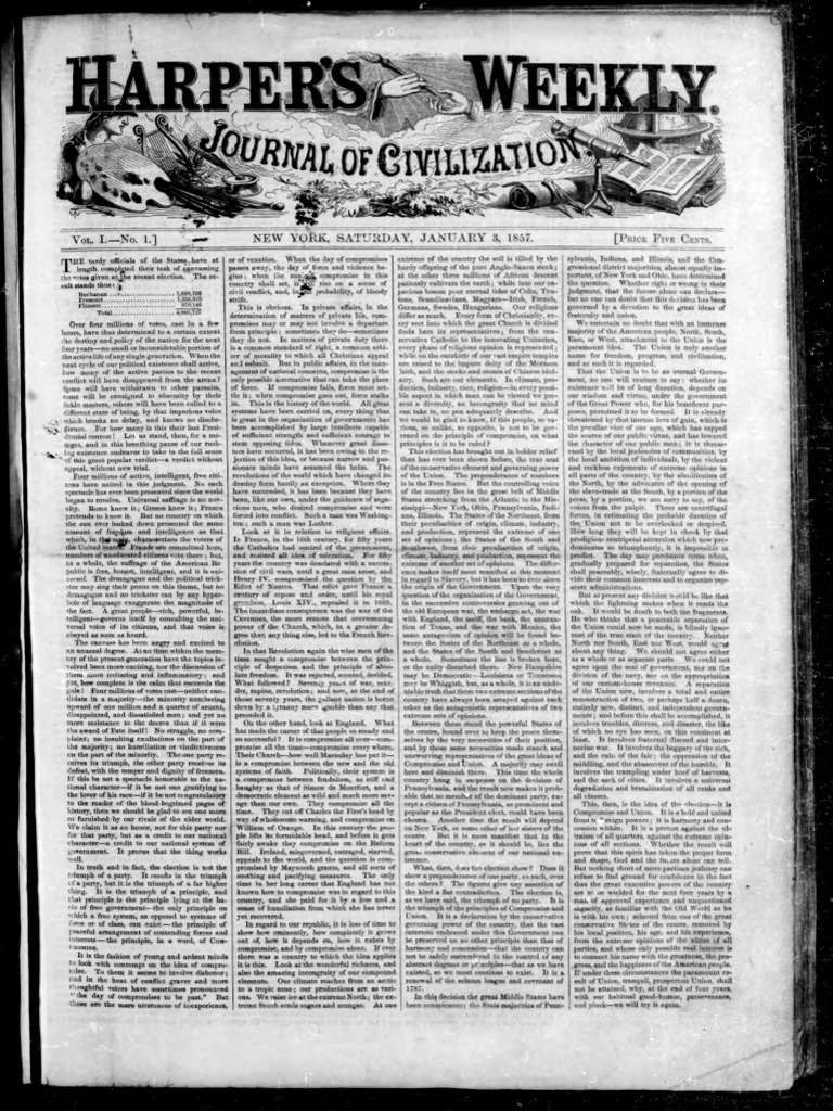 Harper's Weekly - Volume 1 1 | PDF