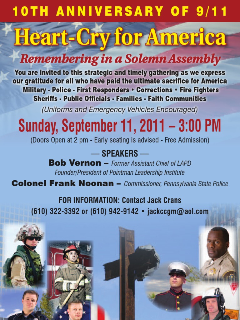 9/11 Tribute for First Responders | PDF