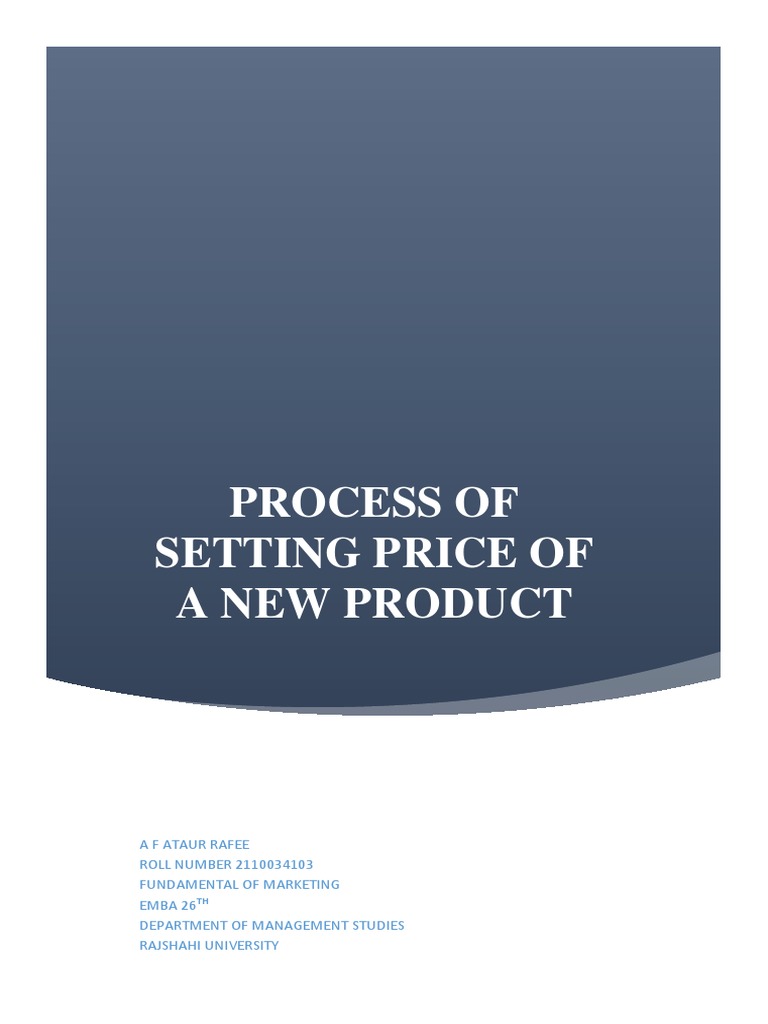 New Product Pricing Strategies | PDF | Pricing | Prices