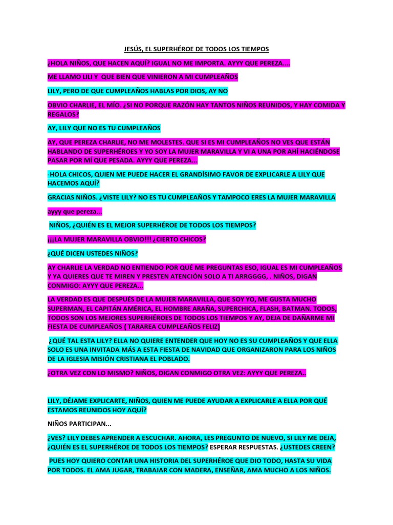 Tit Eres | PDF | Cumpleaños | Mujer Maravilla