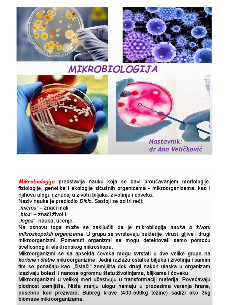 Mikrobiologija | PDF