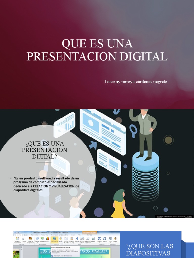 Que Es Una Presentacion Digital | PDF | Microsoft PowerPoint | Informática
