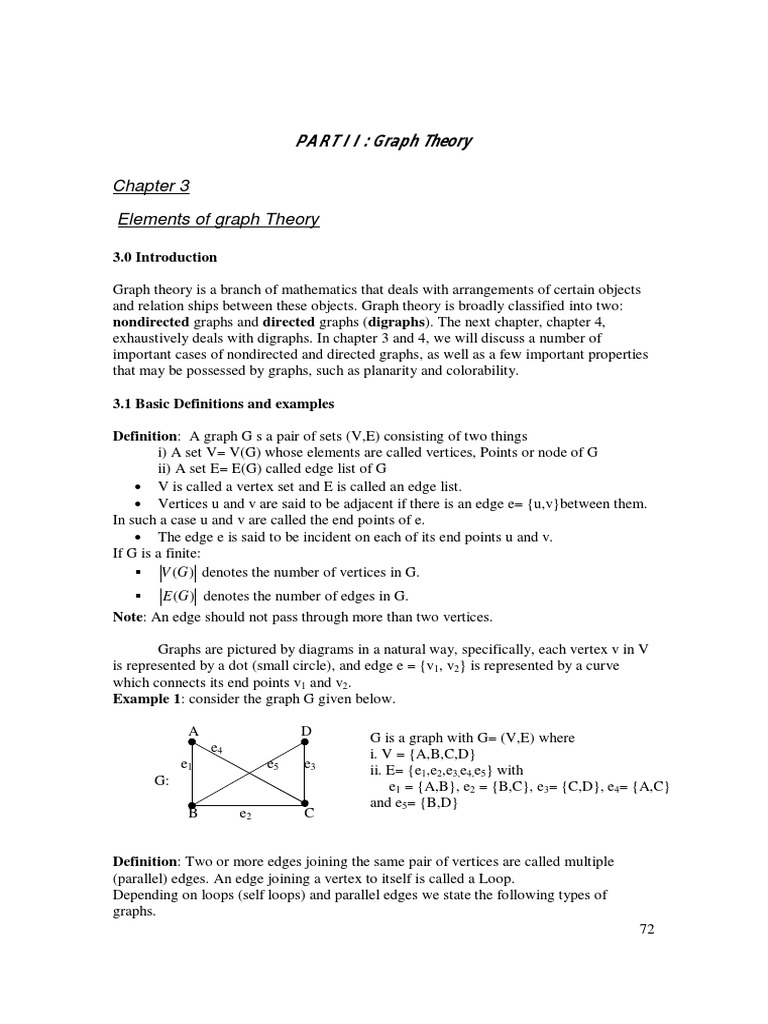 Discrete Chapter3 Pdf Vertex Graph Theory Combinatorics