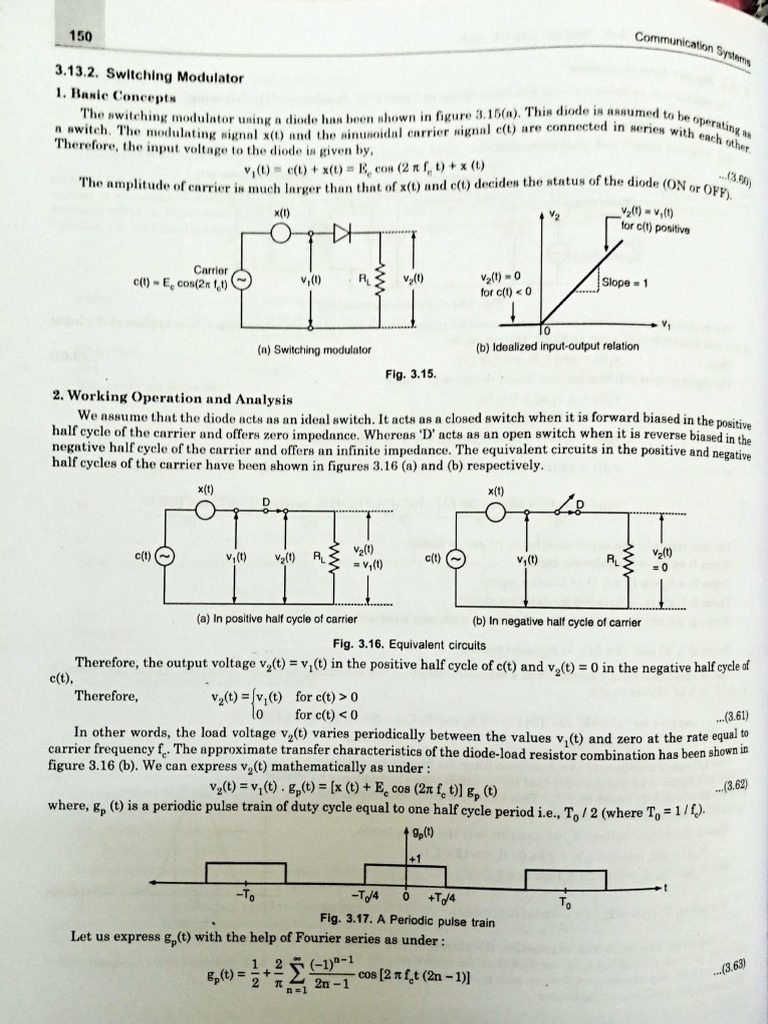 Switching Mod and Envelope Detector | PDF | Detector (Radio) | Diode