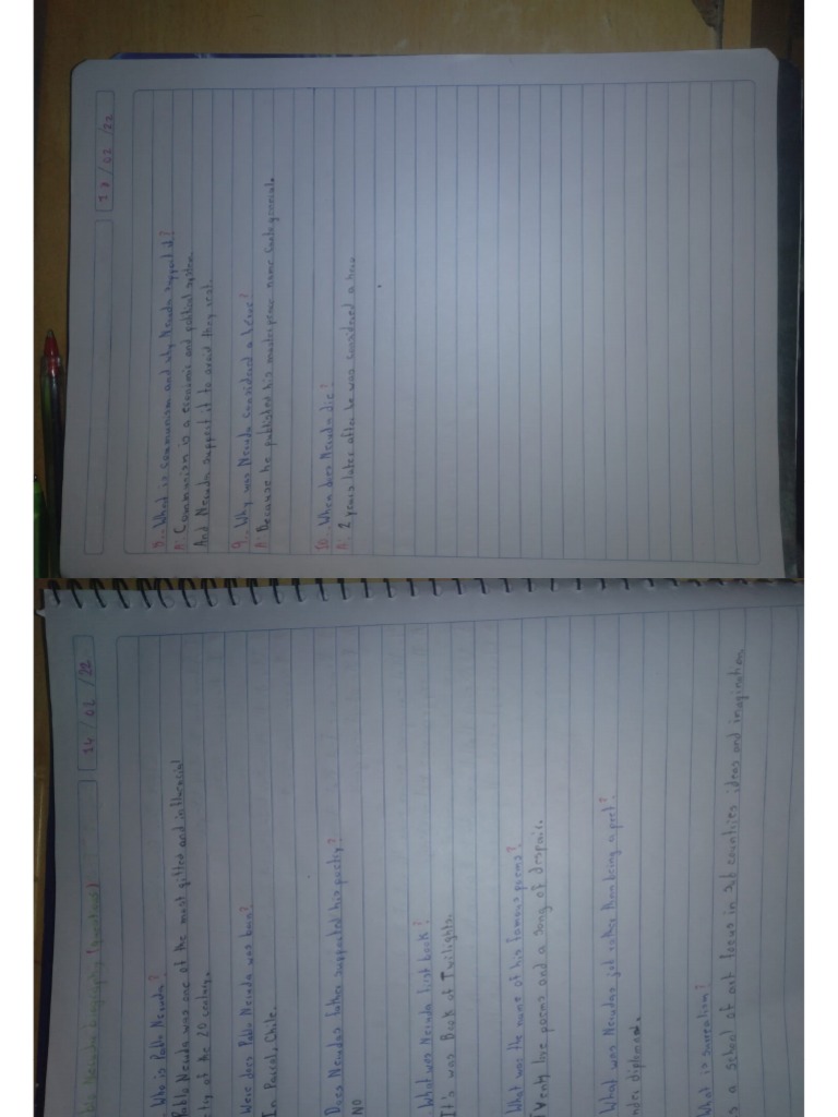 Pablo Neruda´s Biography | PDF