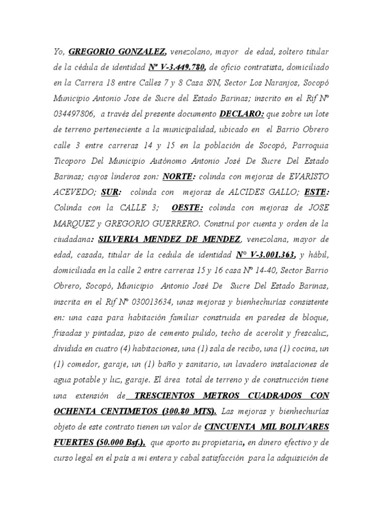 Venta Con Firmante A Ruego | PDF