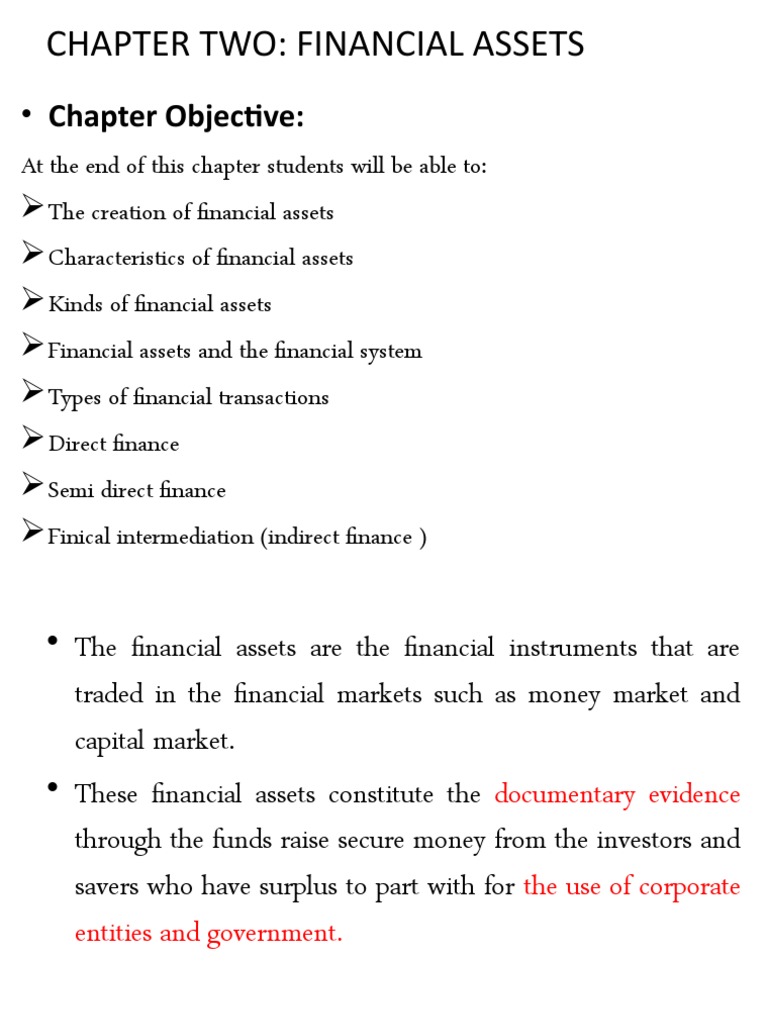 Financial Market PPT 4 | PDF