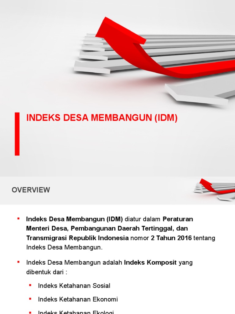 Indeks Desa Membangun | PDF