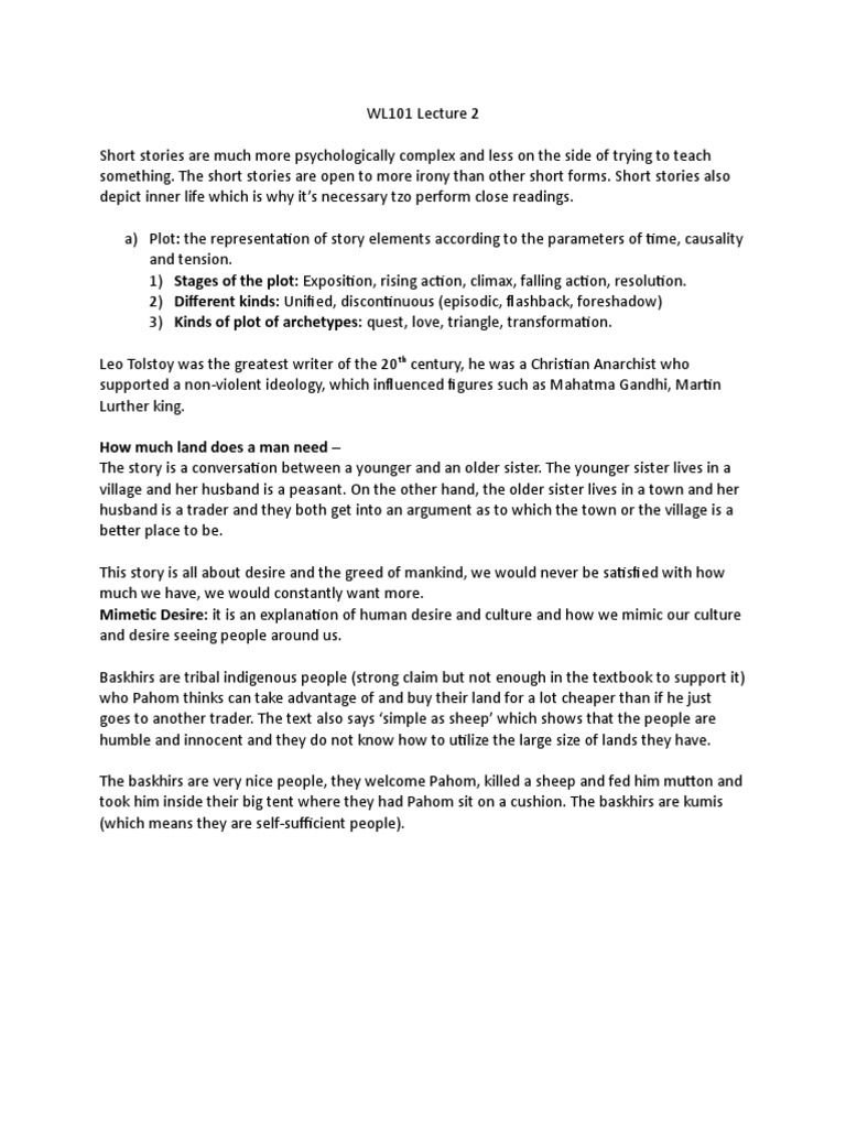 WL101 Lecture 2 | PDF