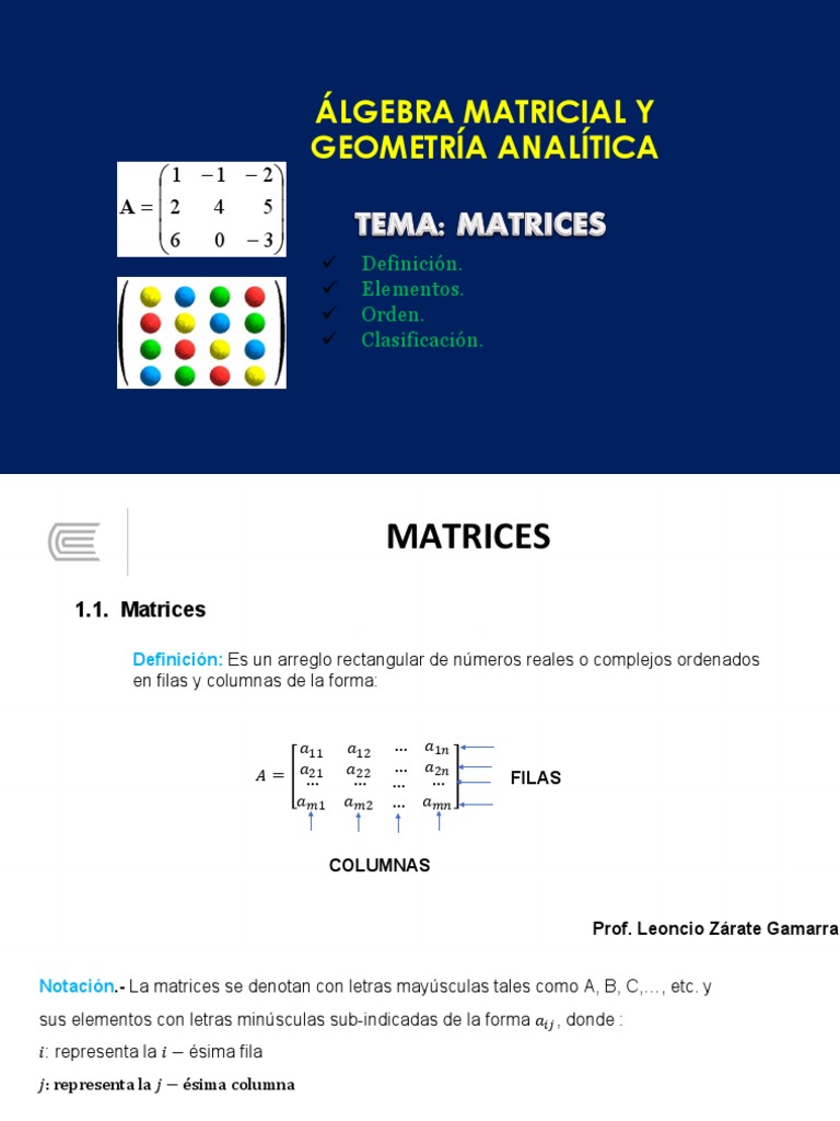 Matrices 2 | PDF | Matriz (Matemáticas) | Física teórica