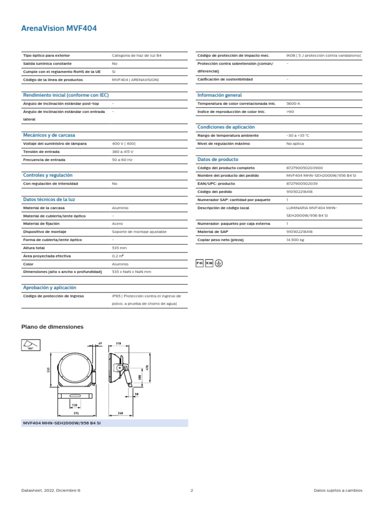Reflector de Luminaria | PDF | Tecnología