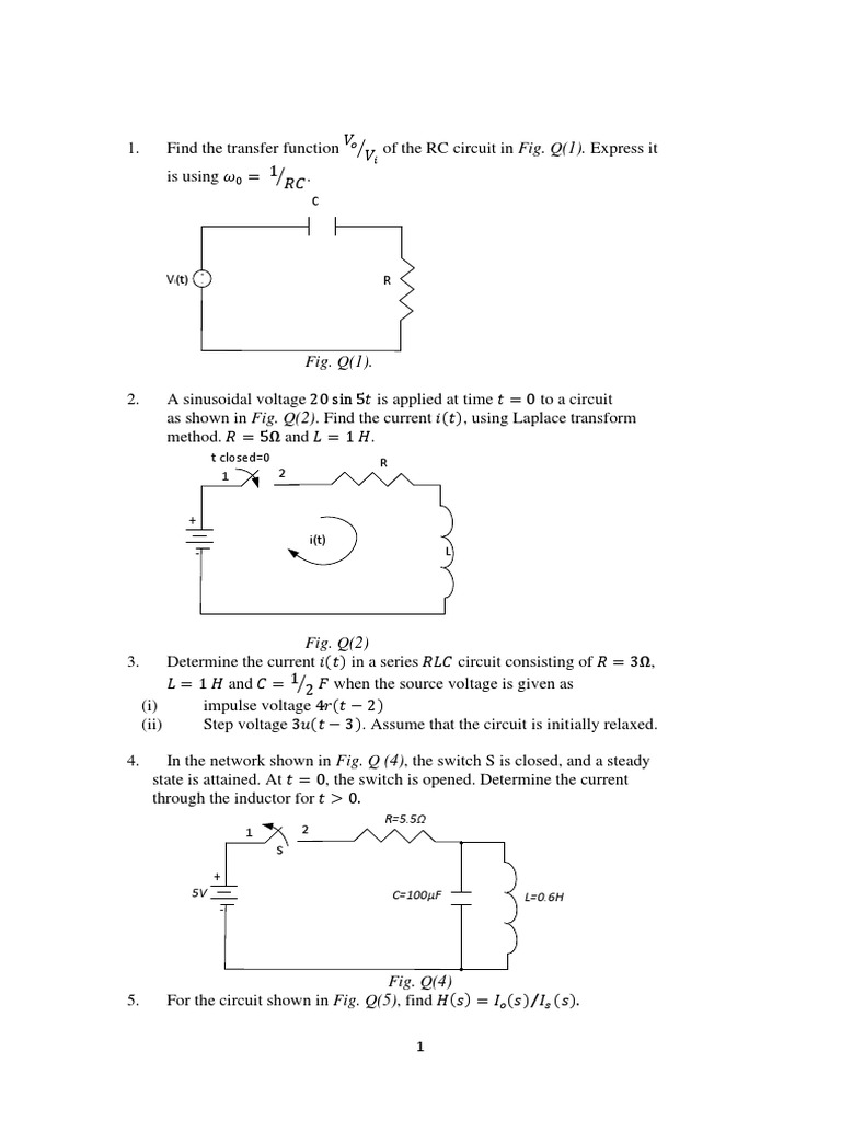 ELE302 Assignment | PDF | Electrical Network | Telecommunications Engineering
