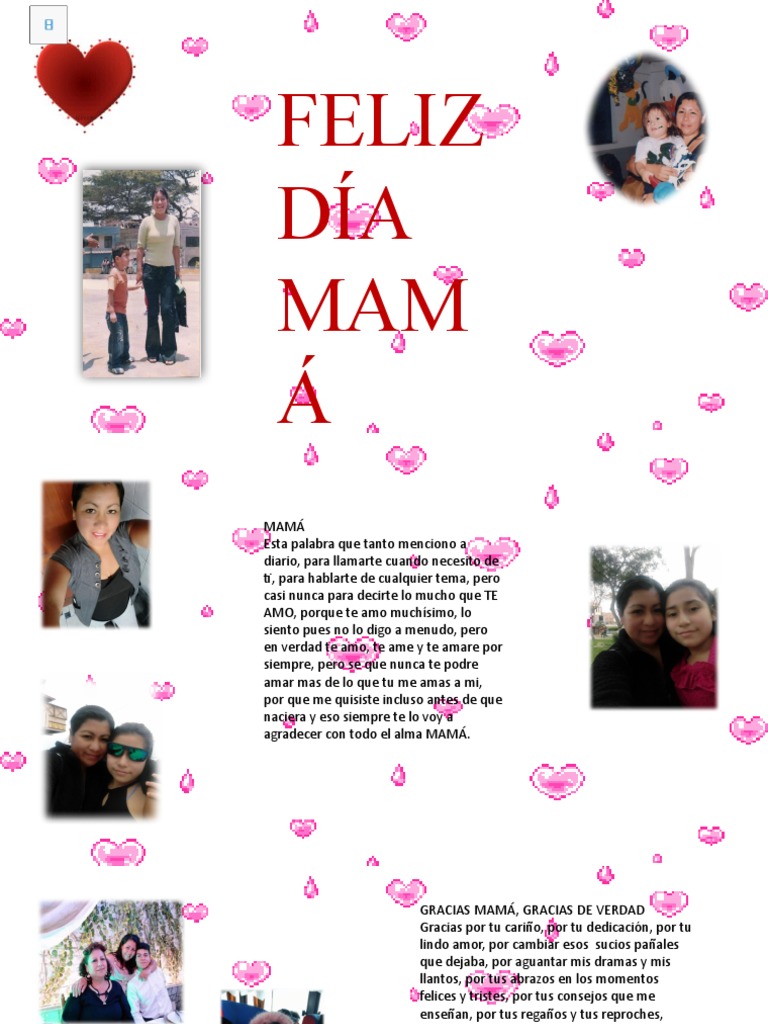 Feliz Dia Mamá Pdf