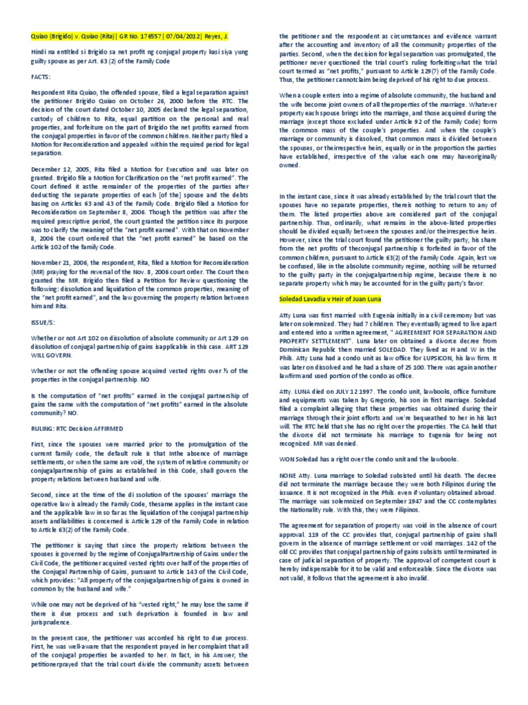 @property Relations | PDF | Marriage | Deed