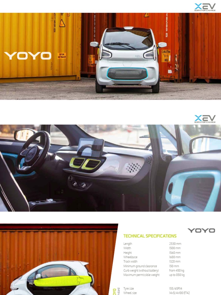 ENG Brochure Yoyo 30.06 Digital | PDF | Seat Belt | Electric Motor