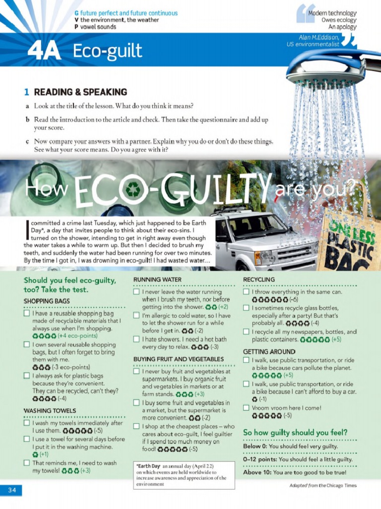 American English File 4 Unit 4 | PDF