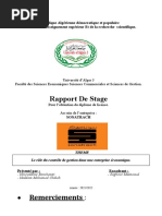 Rapport de stage chez Sonatrach TRC | PDF | Gaz naturel | Transport