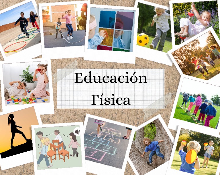 COLLAGE Educación Física | PDF