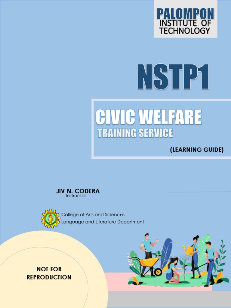 NSTP1 Civic Welfare Training Guide | PDF | Emergency Management ...