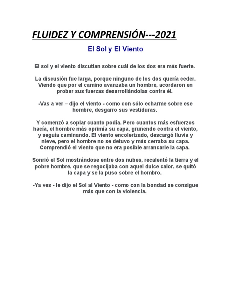 FLUIDEZ Y COMPRENSIÓN--2021 | PDF | Hormiga | Interacciones biológicas