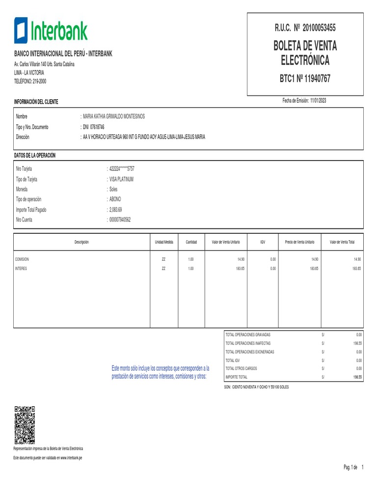 03 BTC1 11940767 | PDF | Industrias de servicio | Pagos