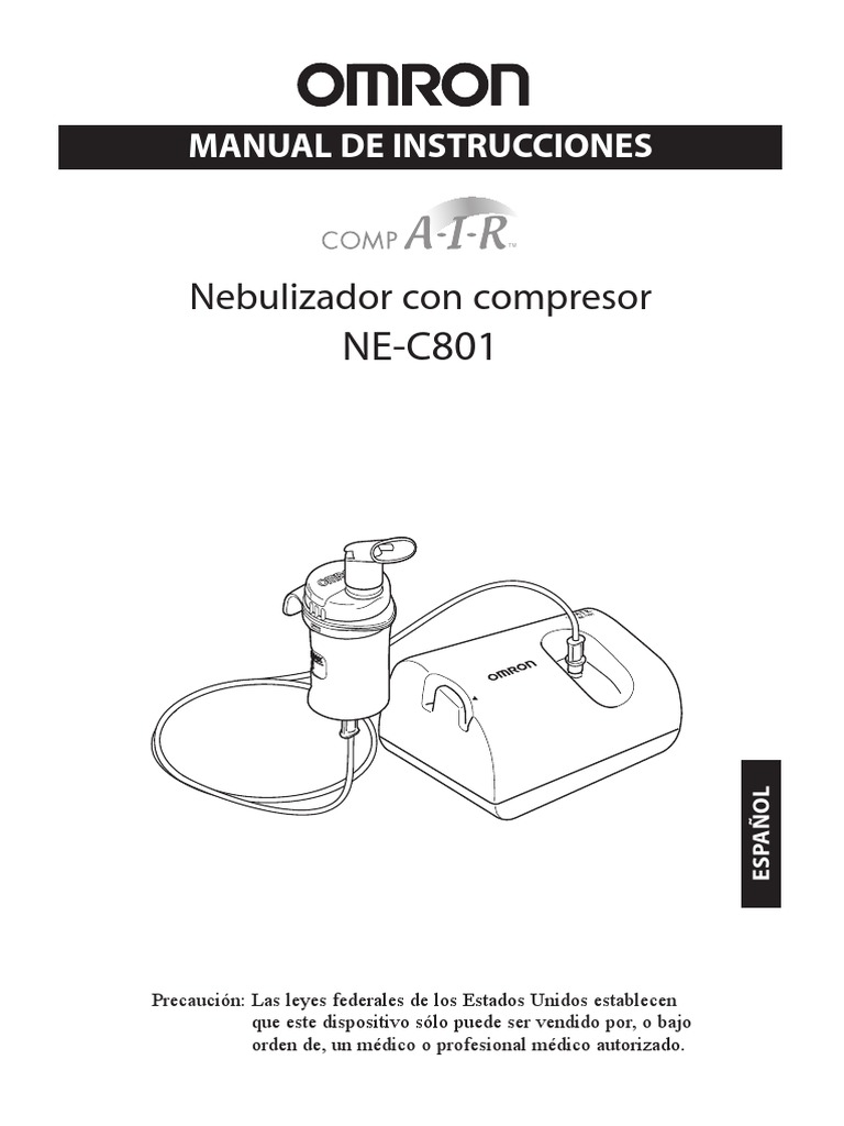 NE-C801 - IM - SPN Omron | PDF | Enchufes y tomas de corriente alterna | Agua