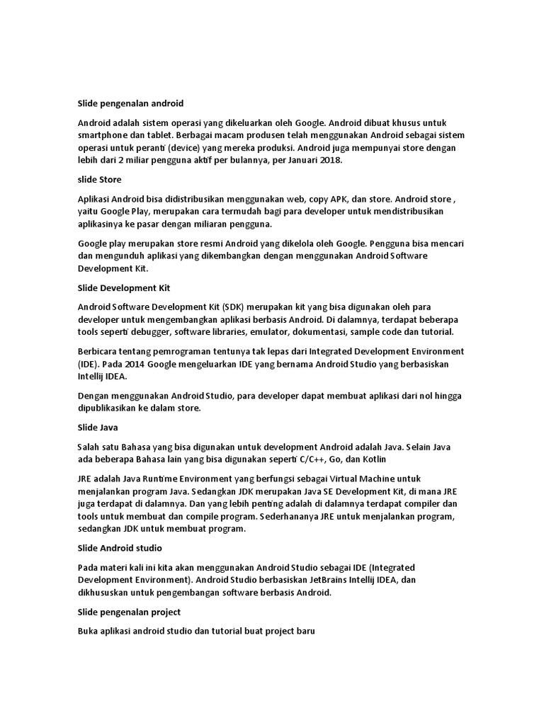 Panduan Developer Android | PDF | Seni | Komputer