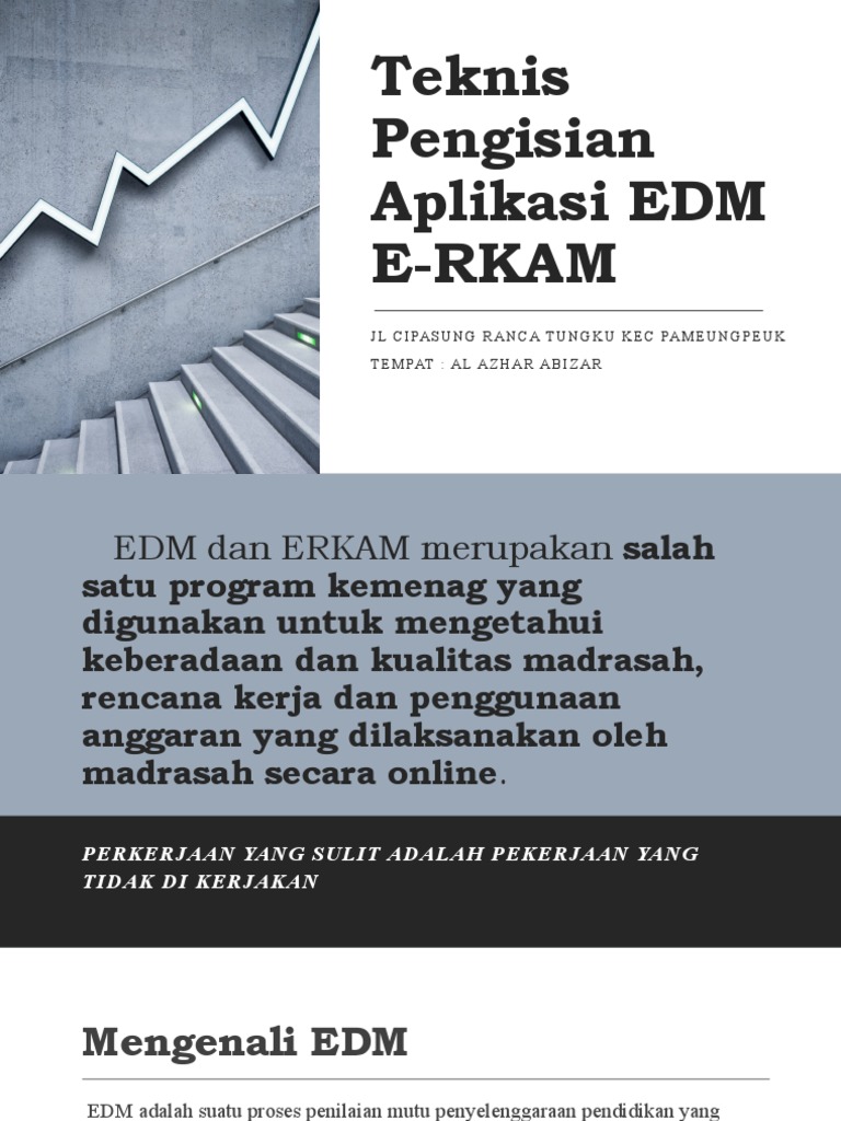 Teknis Pengisian Aplikasi EDM ERKAM | PDF | Bisnis