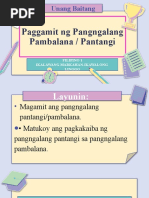 Pagpapantig Worksheet 1 | PDF