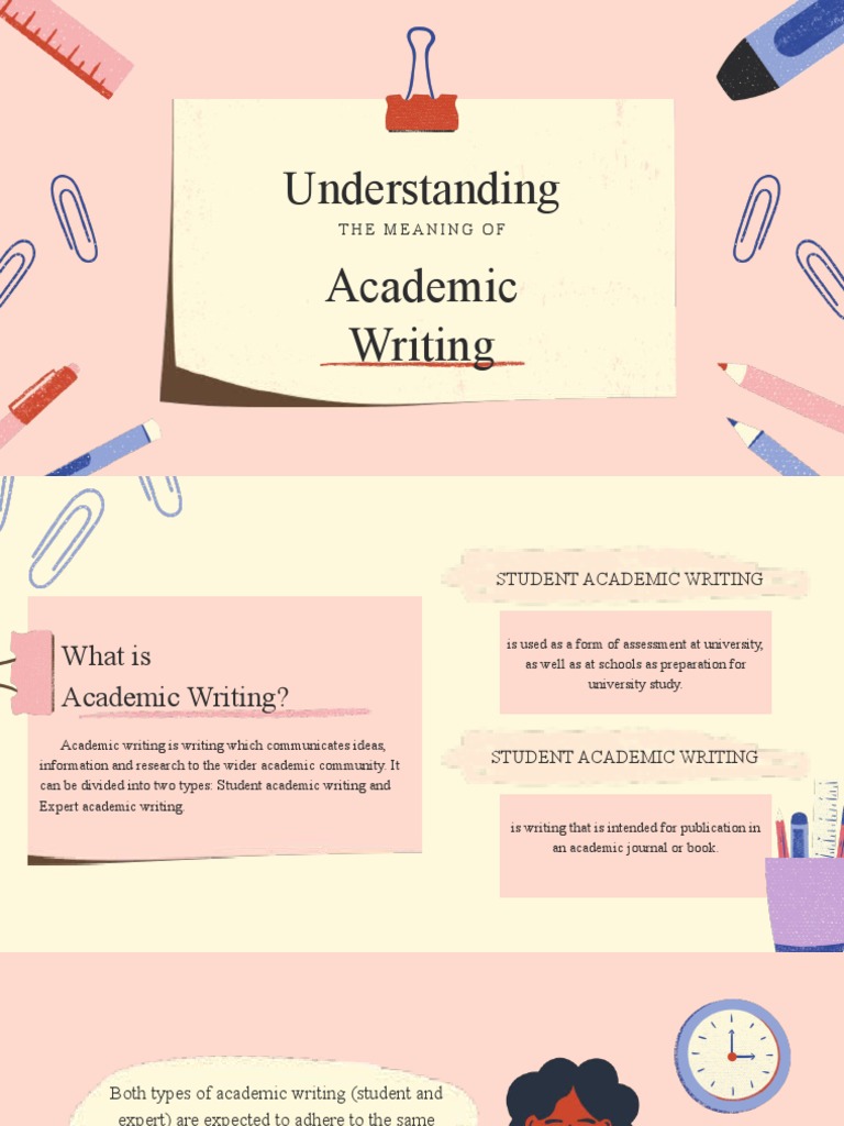 Defining Academic Writing and Its Types | PDF | Citation | Thesis