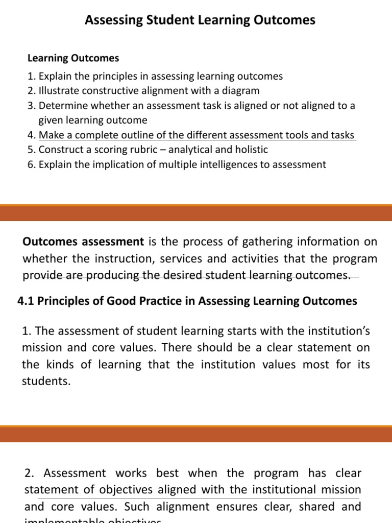 Assessing Student Learning: A Comprehensive Guide to Developing ...