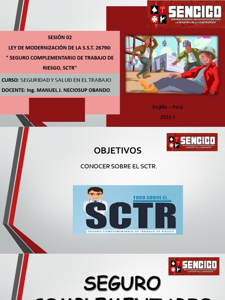 Seguro Complementario de Trabajo de Riesgo (SCTR): Coberturas ...