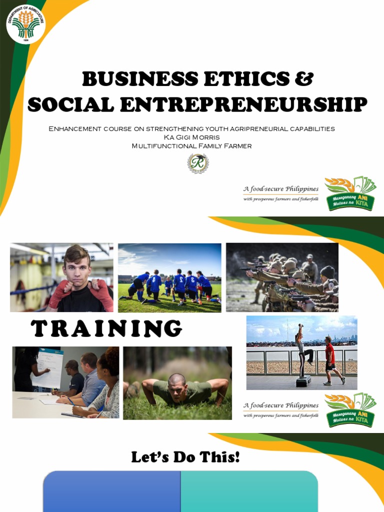 Business Ethics and Social Entrepreneurship | PDF | Entrepreneurship ...