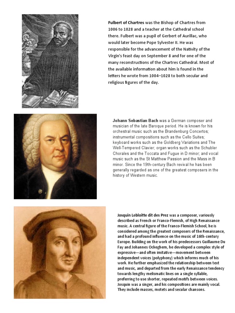 Historical Musicians | PDF