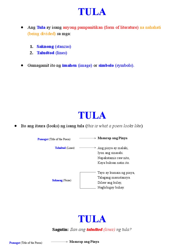 Filipino Reviewer | PDF