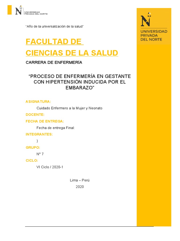 Modelo Pae Word Descargar Gratis Pdf El Embarazo Hipertensión