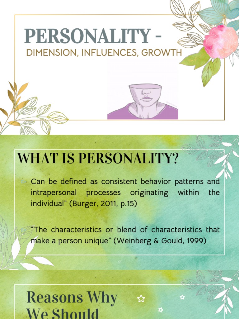 Understanding Personality Dimensions | PDF | Emotions | Attitude ...